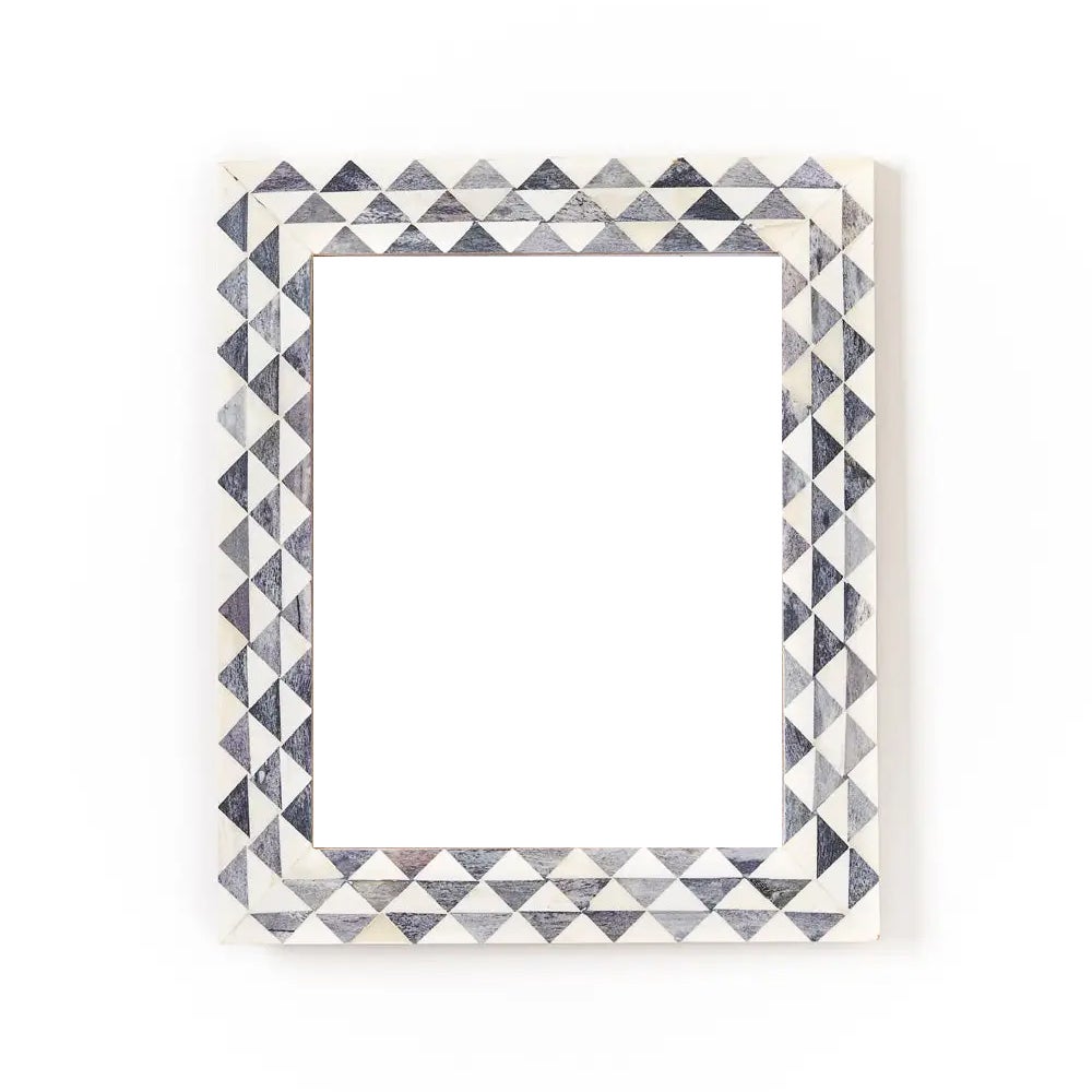 GREY TRIANGLE FRAME, 8X10 | proper topper
