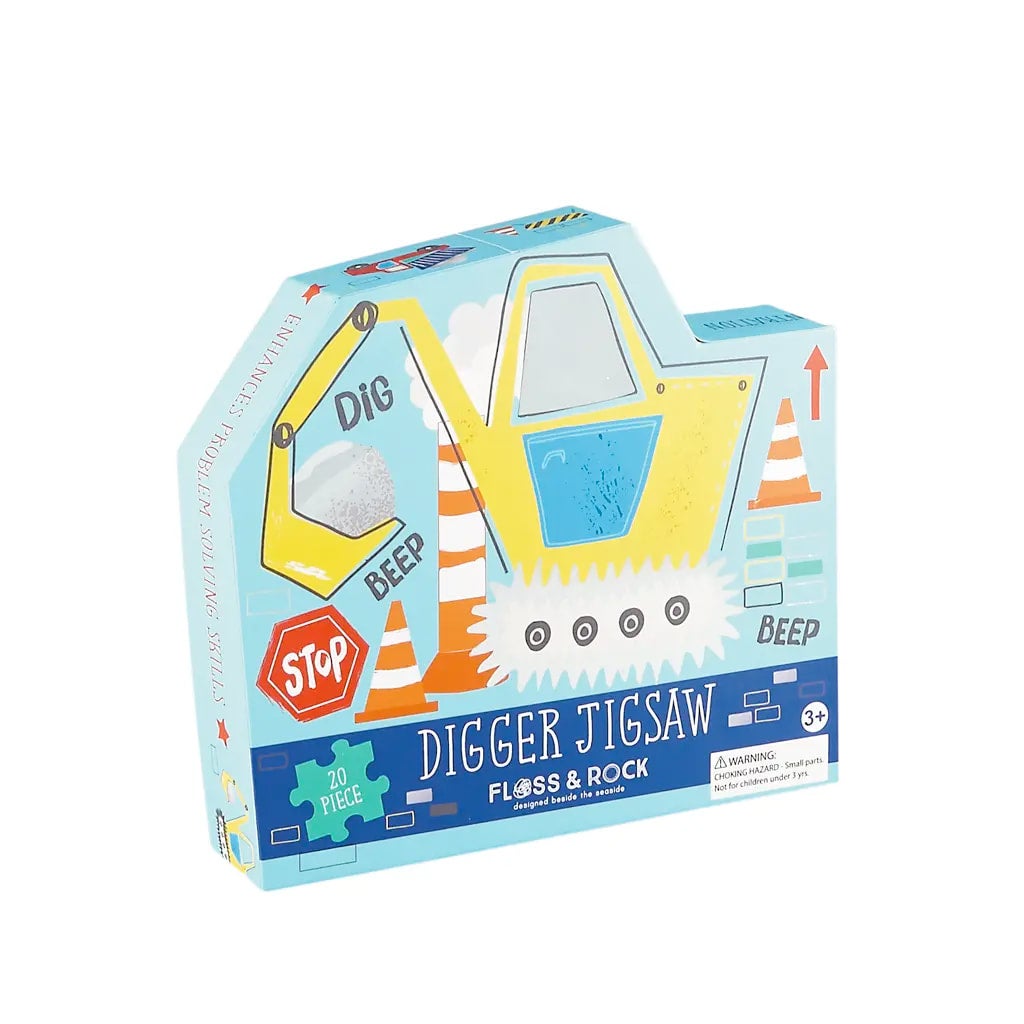 CONSTRUCTION SHAPED PUZZLE | proper topper