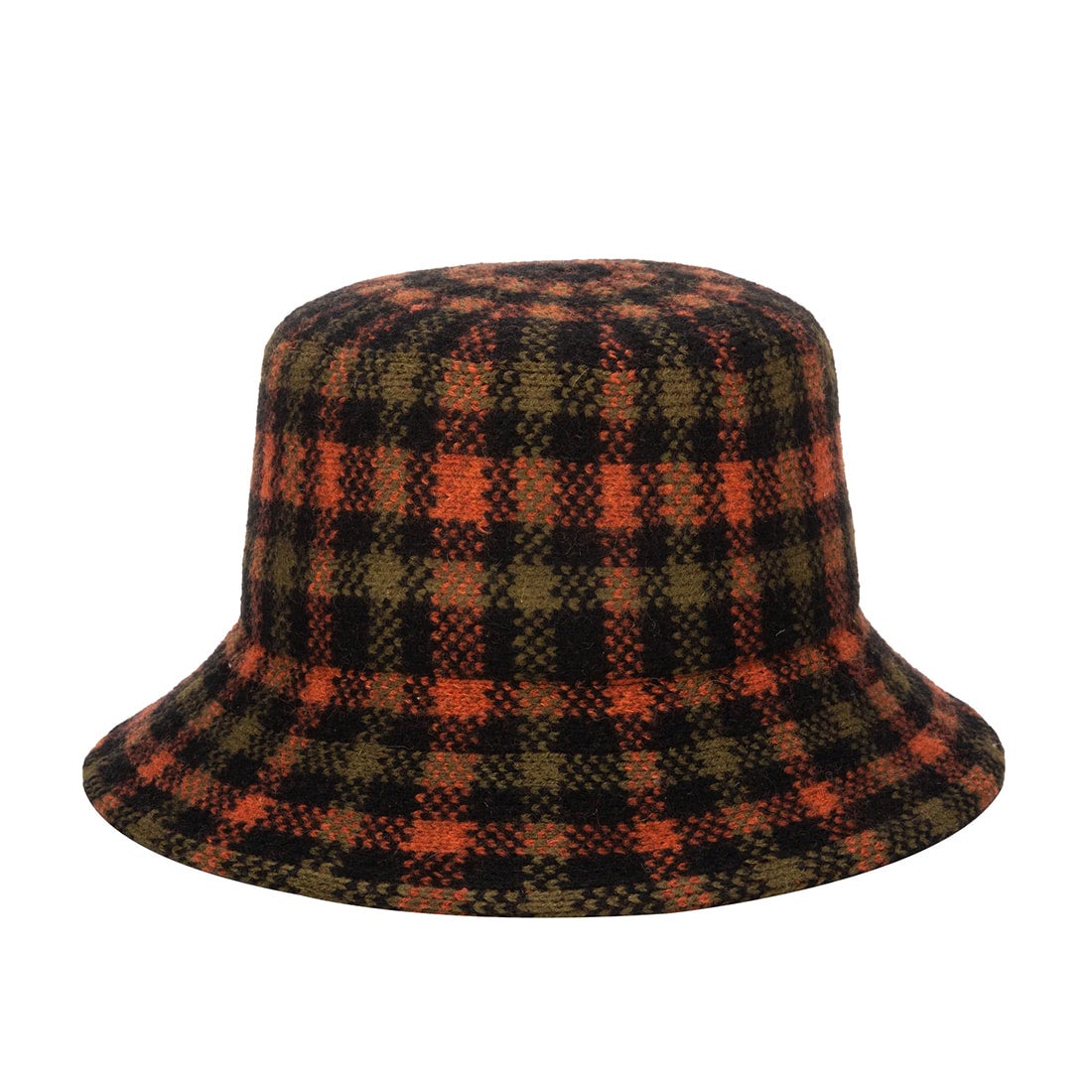 CHECKER KNIT BUCKET, GALA | proper topper